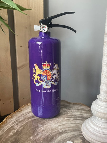 God Save The Queen Fire Extinguisher – Rabuf Ltd